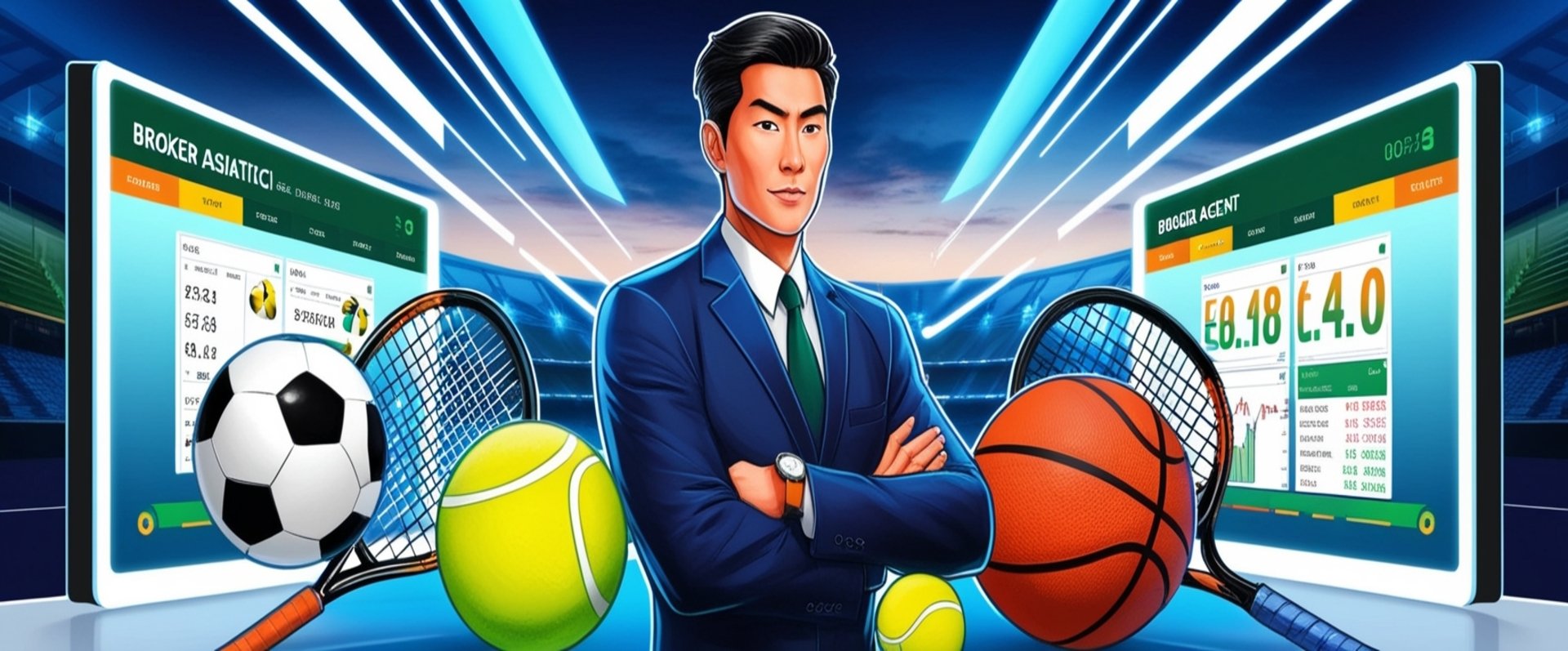 Asian betting and betting exchange brokers | One account for many ...